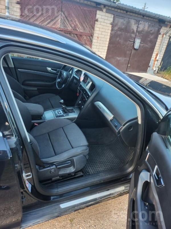 Melns Audi A6 2007 Jēkabpils, ar dzinēja tilpumu 2.70 L un nobraukumu 0 tūkst. km par 2500 €, foto 6 vietnē AUTOMOTO.COM.LV