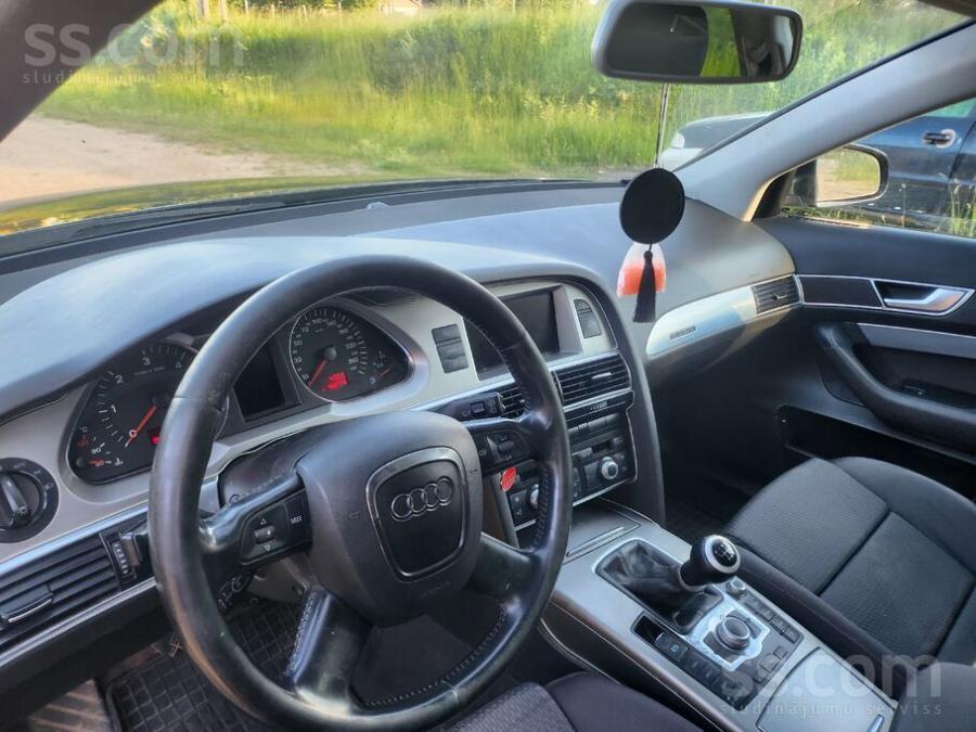 Melns Audi A6 2007 Jēkabpils, ar dzinēja tilpumu 2.70 L un nobraukumu 0 tūkst. km par 2500 €, foto 8 vietnē AUTOMOTO.COM.LV
