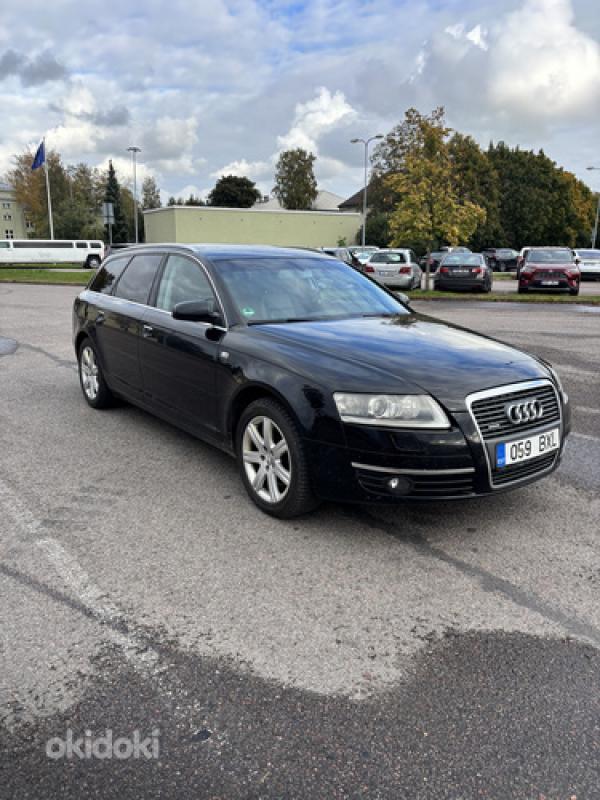 Melns Audi A6 2007 Tallina, ar dzinēja tilpumu 2.70 L un nobraukumu 350 tūkst. km par 3599 €, foto 1 vietnē AUTOMOTO.COM.LV