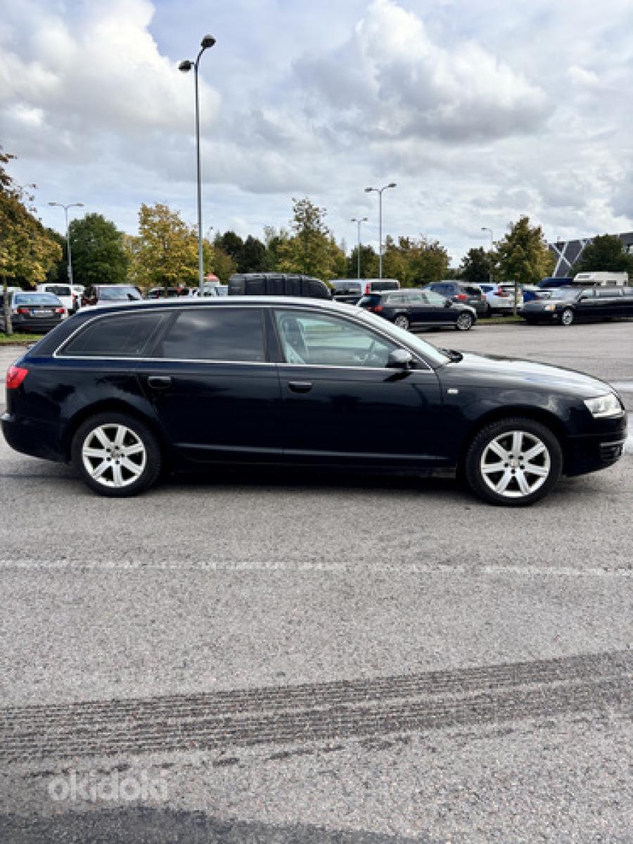 Black Audi A6 2007 in Tallinn, with an engine capacity of 2.70 L and mileage of 350 thousand km for 3599 €, photo 3 on AUTOMOTO.COM.LV