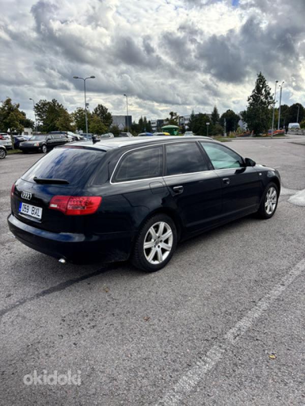 Melns Audi A6 2007 Tallina, ar dzinēja tilpumu 2.70 L un nobraukumu 350 tūkst. km par 3599 €, foto 3 vietnē AUTOMOTO.COM.LV