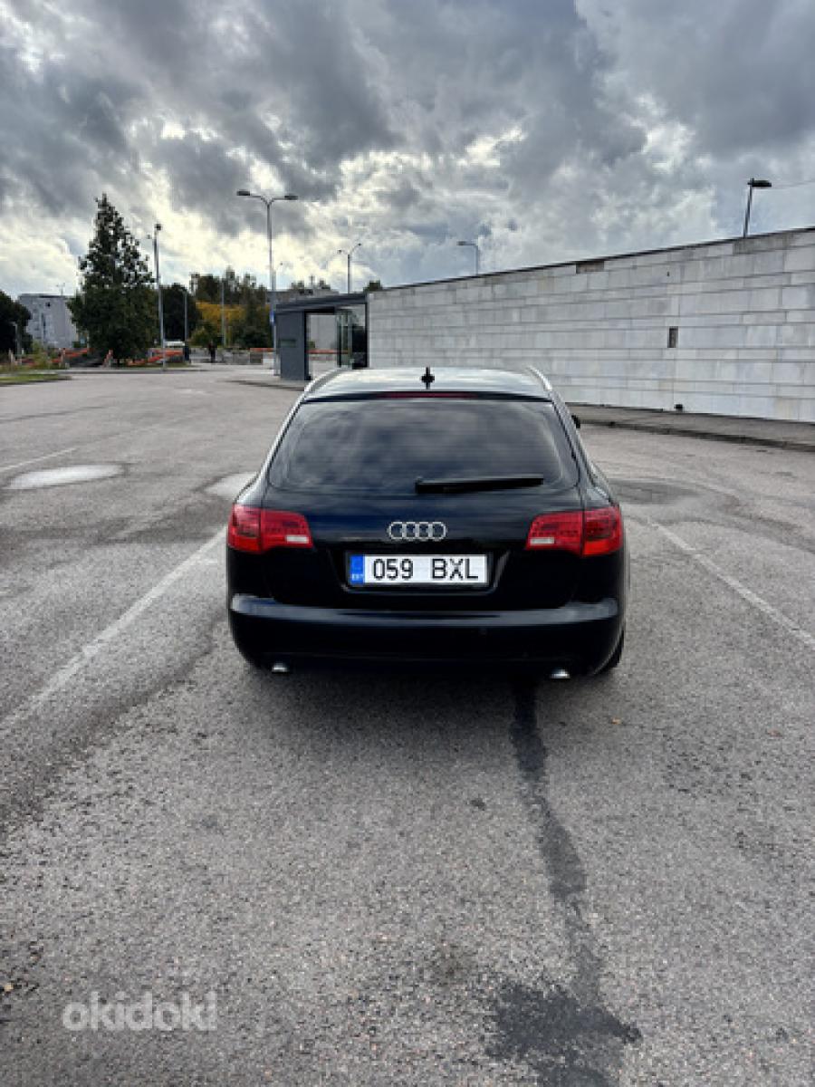 Black Audi A6 2007 in Tallinn, with an engine capacity of 2.70 L and mileage of 350 thousand km for 3599 €, photo 5 on AUTOMOTO.COM.LV