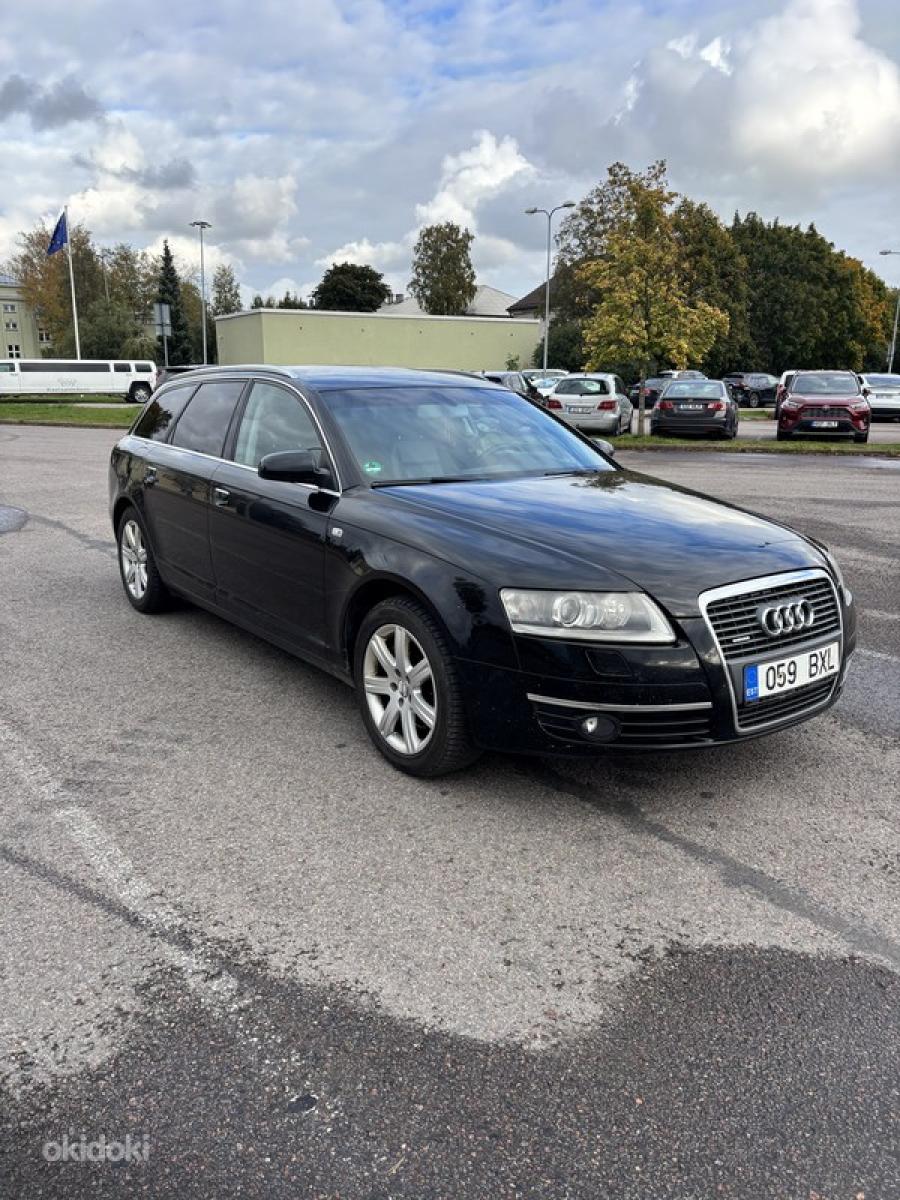 Black Audi A6 2007 in Tallinn, with an engine capacity of 2.70 L and mileage of 350 thousand km for 3599 €, photo 14 on AUTOMOTO.COM.LV