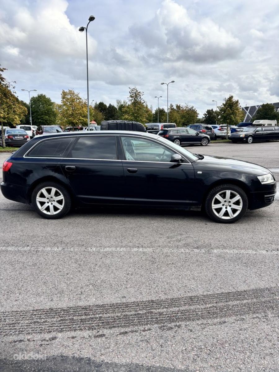 Black Audi A6 2007 in Tallinn, with an engine capacity of 2.70 L and mileage of 350 thousand km for 3599 €, photo 15 on AUTOMOTO.COM.LV