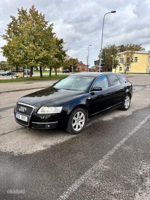 Black Audi A6 2007 in Tallinn, with an engine capacity of 2.70 L and mileage of 350 thousand km for 3599 €, photo 20 on AUTOMOTO.COM.LV