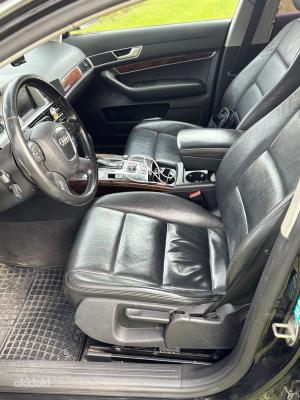 Black Audi A6 2007 in Tallinn, with an engine capacity of 2.70 L and mileage of 350 thousand km for 3599 €, photo 22 on AUTOMOTO.COM.LV