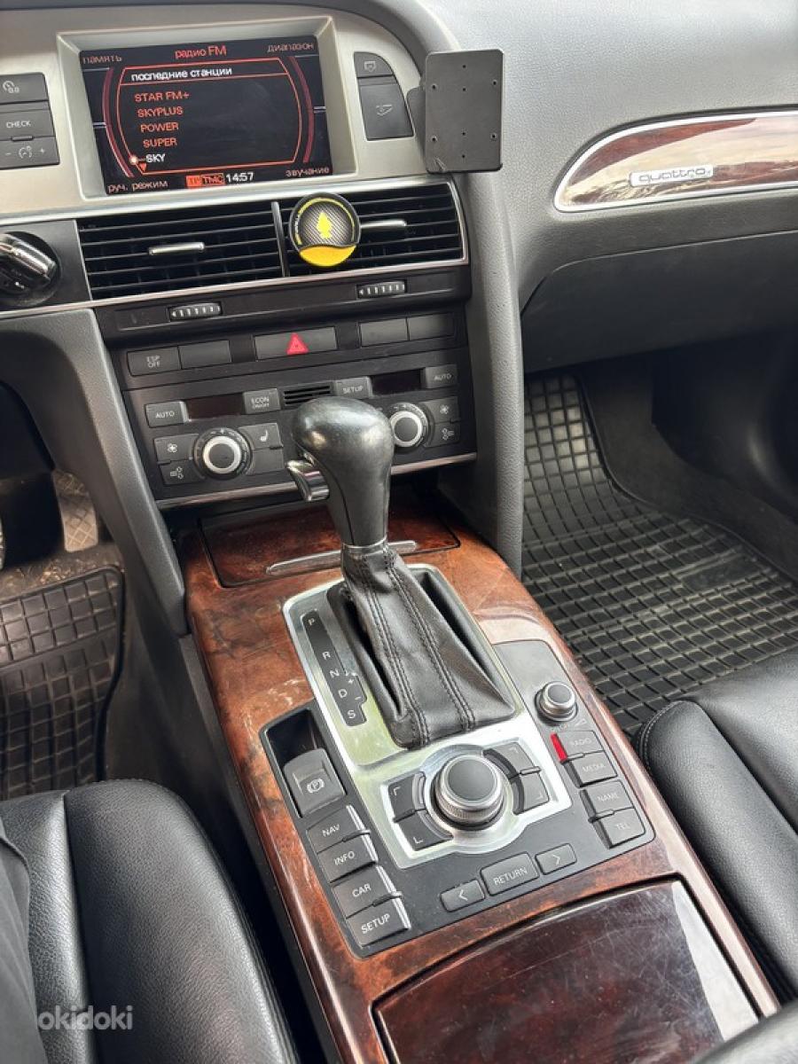 Black Audi A6 2007 in Tallinn, with an engine capacity of 2.70 L and mileage of 350 thousand km for 3599 €, photo 24 on AUTOMOTO.COM.LV