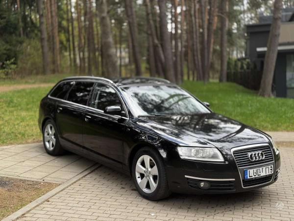 Melns Audi A6 2007 Viļņa, ar dzinēja tilpumu 2.00 L un nobraukumu 296 tūkst. km par 2000 €, foto 2 vietnē AUTOMOTO.COM.LV