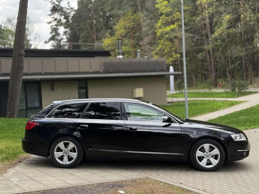 Melns Audi A6 2007 Viļņa, ar dzinēja tilpumu 2.00 L un nobraukumu 296 tūkst. km par 2000 €, foto 5 vietnē AUTOMOTO.COM.LV