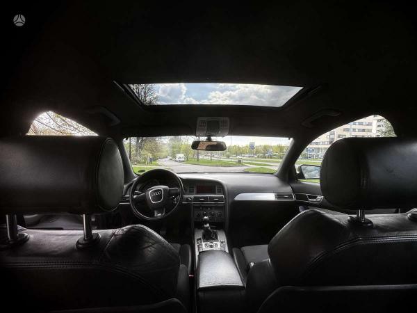 Black Audi A6 2007 in Vilnius, with an engine capacity of 2.00 L and mileage of 296 thousand km for 2000 €, photo 9 on AUTOMOTO.COM.LV