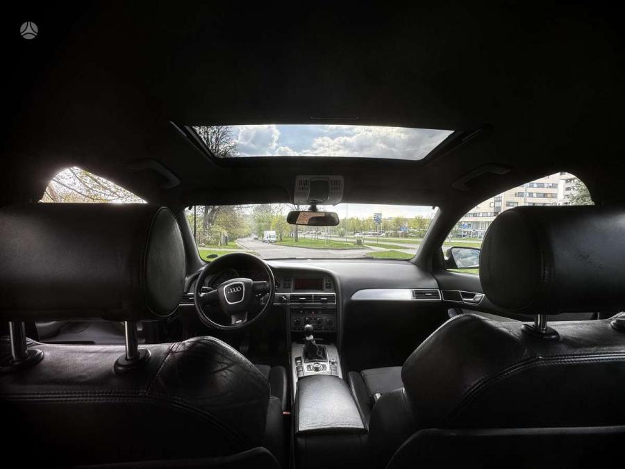 Melns Audi A6 2007 Viļņa, ar dzinēja tilpumu 2.00 L un nobraukumu 296 tūkst. km par 2000 €, foto 10 vietnē AUTOMOTO.COM.LV