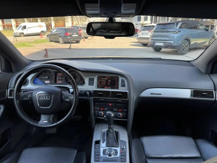 Melns Audi A6 2007 Rīga, ar dzinēja tilpumu 3.00 L un nobraukumu 294 tūkst. km par 2990 €, foto 13 vietnē AUTOMOTO.COM.LV