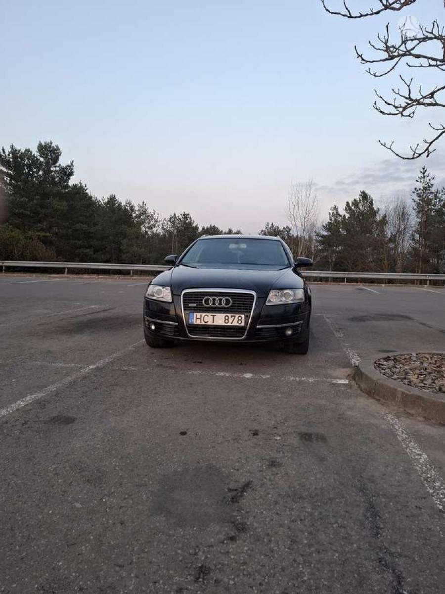 Melns Audi A6 2007 Viļņa, ar dzinēja tilpumu 2.97 L un nobraukumu 407 tūkst. km par 1800 €, foto 1 vietnē AUTOMOTO.COM.LV