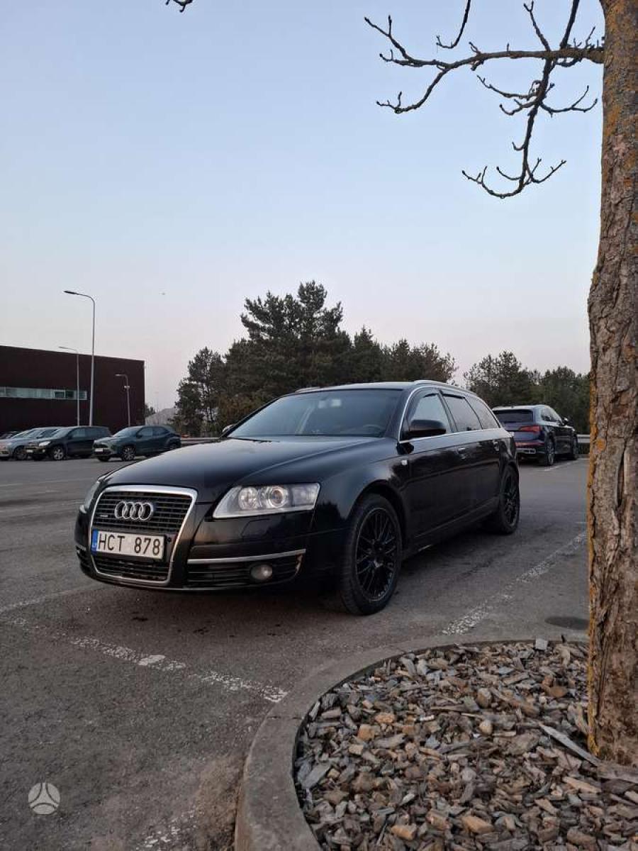 Melns Audi A6 2007 Viļņa, ar dzinēja tilpumu 2.97 L un nobraukumu 407 tūkst. km par 1800 €, foto 3 vietnē AUTOMOTO.COM.LV