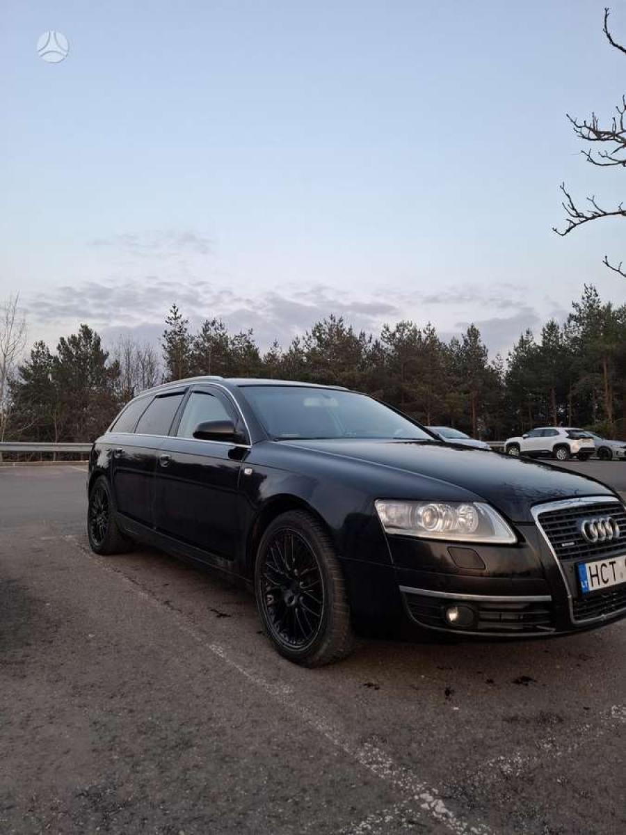Melns Audi A6 2007 Viļņa, ar dzinēja tilpumu 2.97 L un nobraukumu 407 tūkst. km par 1800 €, foto 4 vietnē AUTOMOTO.COM.LV