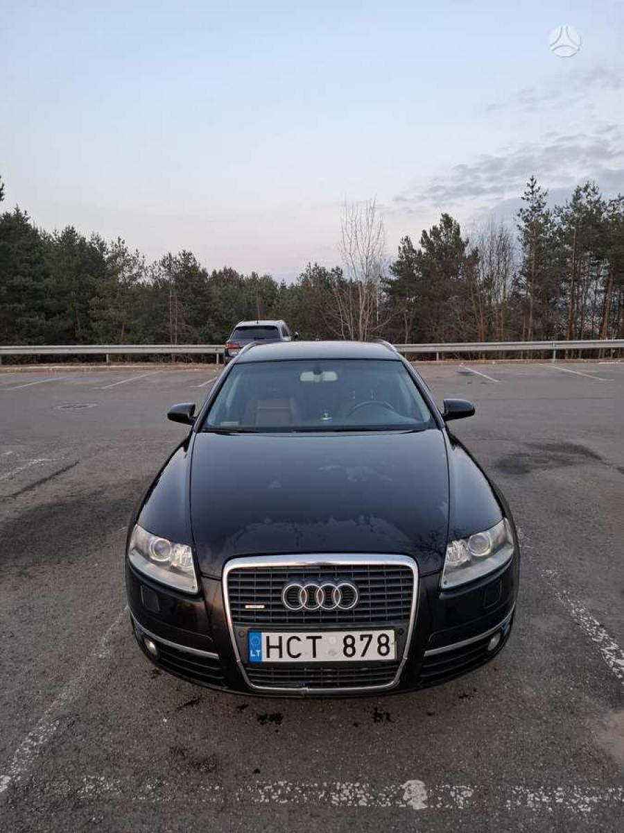 Melns Audi A6 2007 Viļņa, ar dzinēja tilpumu 2.97 L un nobraukumu 407 tūkst. km par 1800 €, foto 5 vietnē AUTOMOTO.COM.LV