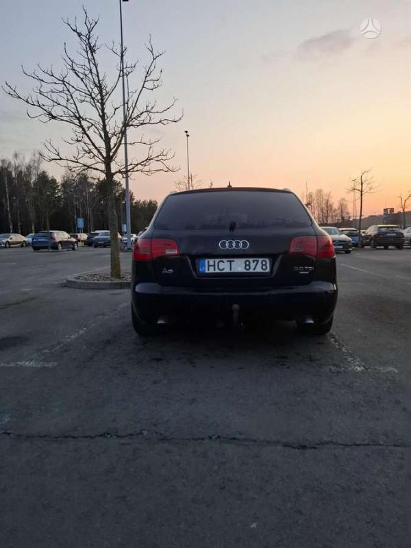 Melns Audi A6 2007 Viļņa, ar dzinēja tilpumu 2.97 L un nobraukumu 407 tūkst. km par 1800 €, foto 6 vietnē AUTOMOTO.COM.LV