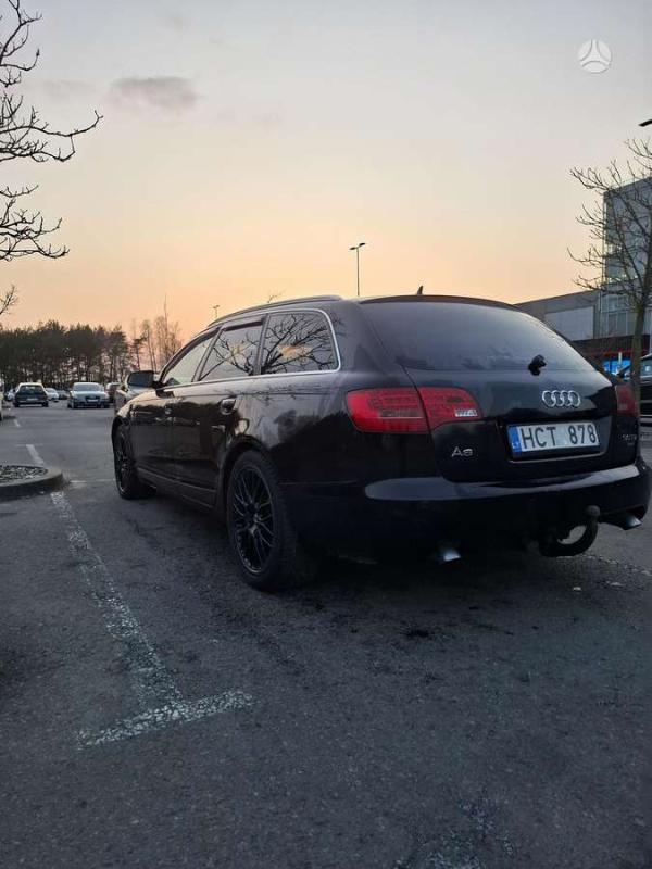Melns Audi A6 2007 Viļņa, ar dzinēja tilpumu 2.97 L un nobraukumu 407 tūkst. km par 1800 €, foto 8 vietnē AUTOMOTO.COM.LV