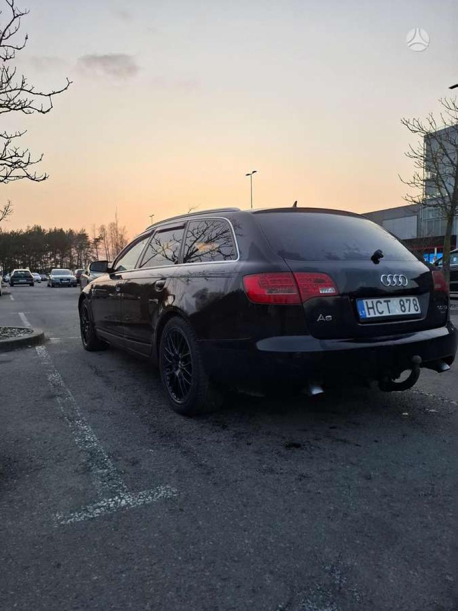 Melns Audi A6 2007 Viļņa, ar dzinēja tilpumu 2.97 L un nobraukumu 407 tūkst. km par 1800 €, foto 9 vietnē AUTOMOTO.COM.LV
