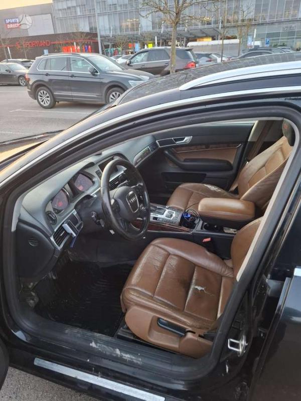 Melns Audi A6 2007 Viļņa, ar dzinēja tilpumu 2.97 L un nobraukumu 407 tūkst. km par 1800 €, foto 10 vietnē AUTOMOTO.COM.LV