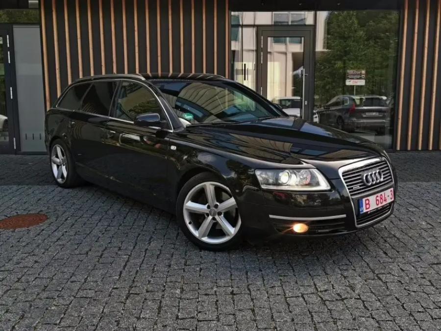 Black Audi A6 2007 in Riga, with an engine capacity of 3.00 L and mileage of 212 thousand km for 6100 €, photo 5 on AUTOMOTO.COM.LV