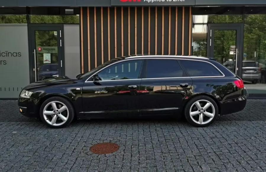 Black Audi A6 2007 in Riga, with an engine capacity of 3.00 L and mileage of 212 thousand km for 6100 €, photo 8 on AUTOMOTO.COM.LV