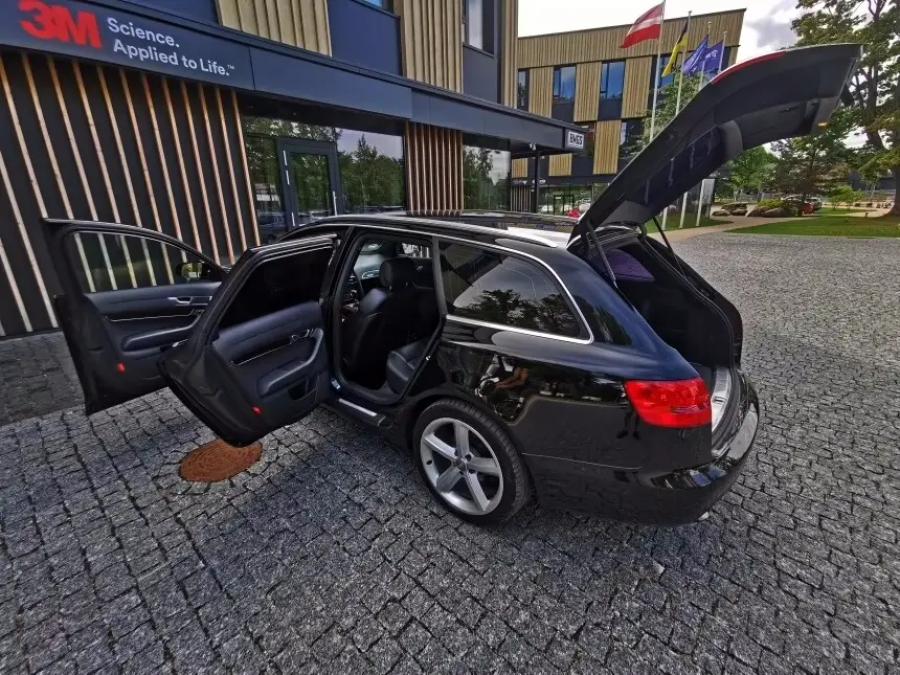 Black Audi A6 2007 in Riga, with an engine capacity of 3.00 L and mileage of 212 thousand km for 6100 €, photo 12 on AUTOMOTO.COM.LV
