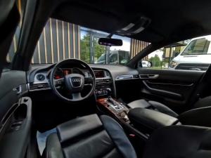 Black Audi A6 2007 in Riga, with an engine capacity of 3.00 L and mileage of 212 thousand km for 6100 €, photo 13 on AUTOMOTO.COM.LV