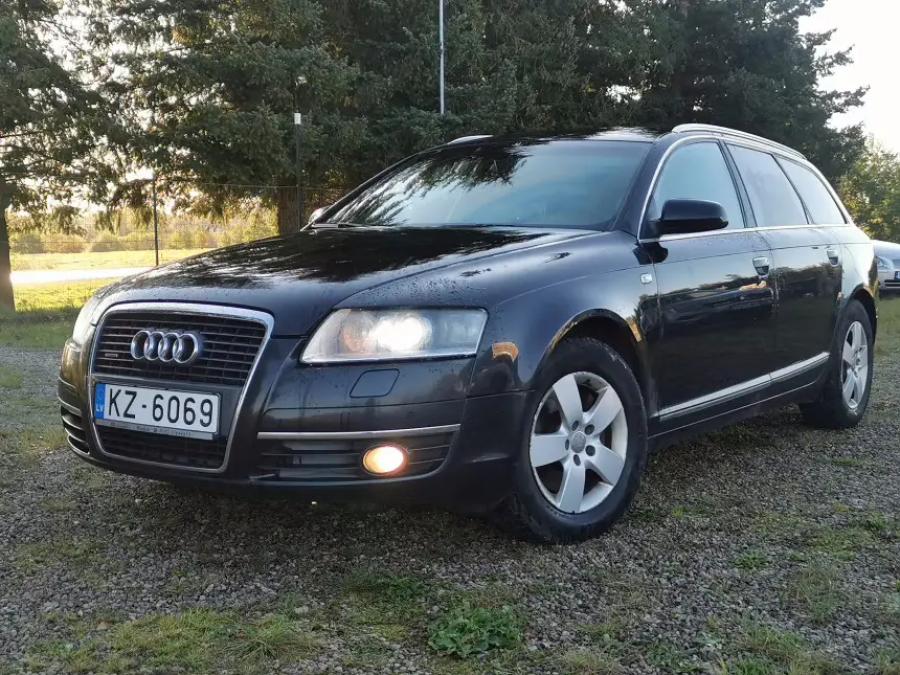 Melns Audi A6 2007 Kuldīga, ar dzinēja tilpumu 2.70 L un nobraukumu 315 tūkst. km par 2695 €, foto 1 vietnē AUTOMOTO.COM.LV