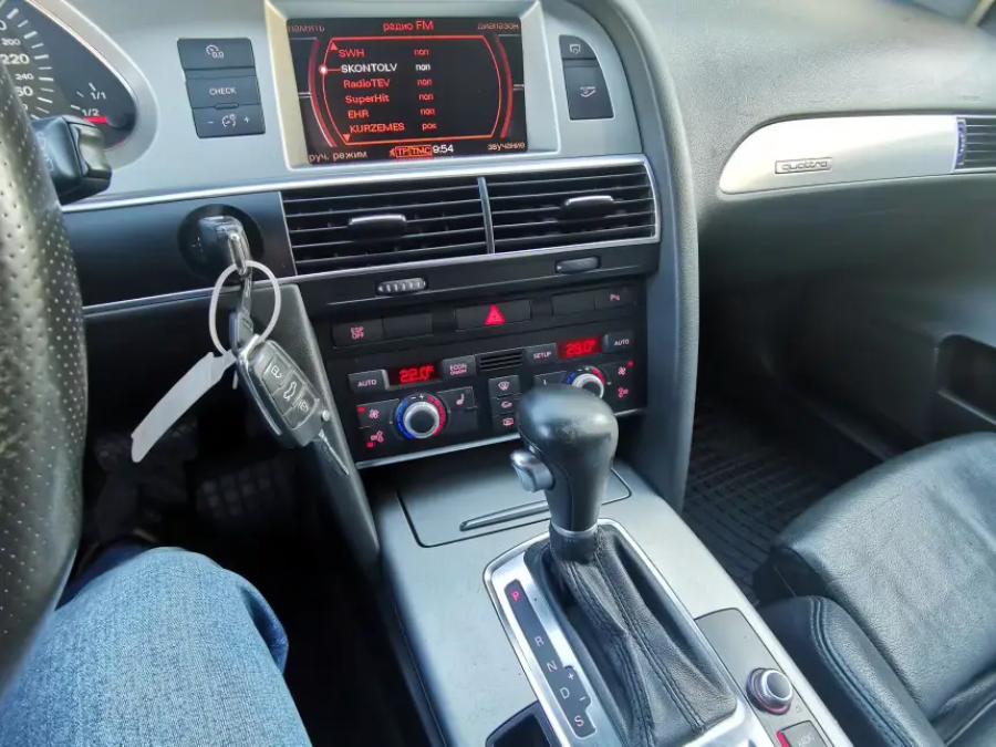 Melns Audi A6 2007 Kuldīga, ar dzinēja tilpumu 2.70 L un nobraukumu 315 tūkst. km par 2695 €, foto 10 vietnē AUTOMOTO.COM.LV