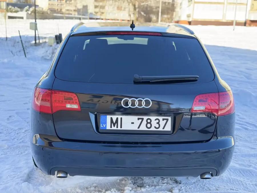 Black Audi A6 2007 in Riga, with an engine capacity of 3.00 L and mileage of 350 thousand km for 3490 €, photo 9 on AUTOMOTO.COM.LV