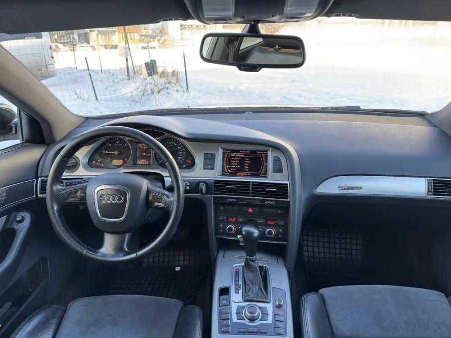 Black Audi A6 2007 in Riga, with an engine capacity of 3.00 L and mileage of 350 thousand km for 3490 €, photo 18 on AUTOMOTO.COM.LV