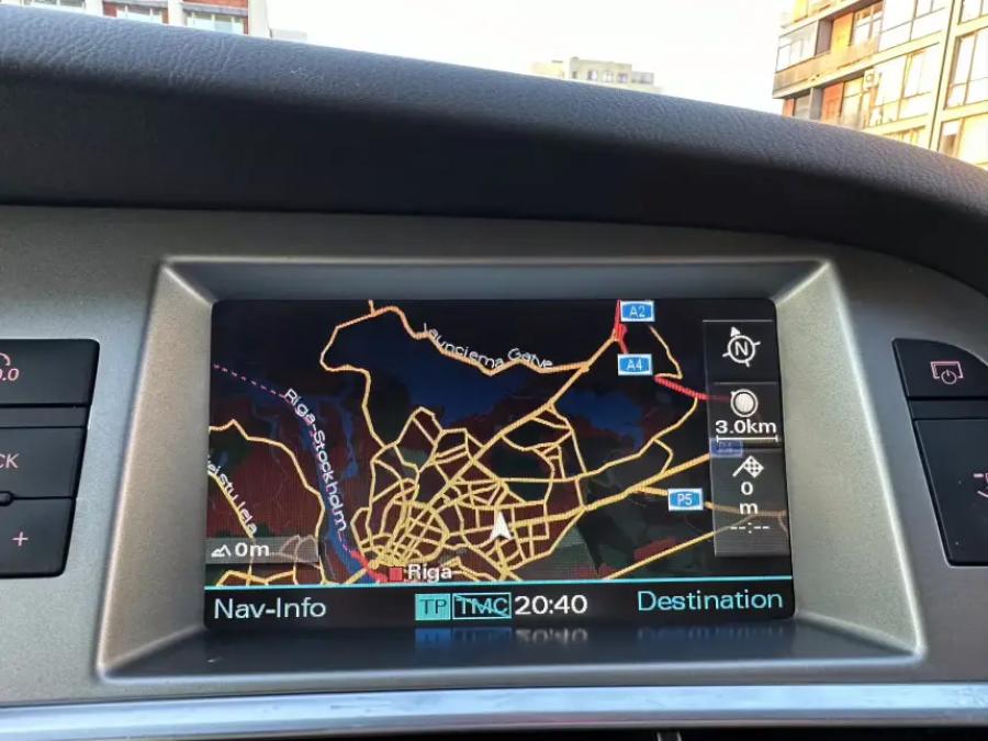 Black Audi A6 2007 in Riga, with an engine capacity of 3.00 L and mileage of 346 thousand km for 3990 €, photo 19 on AUTOMOTO.COM.LV
