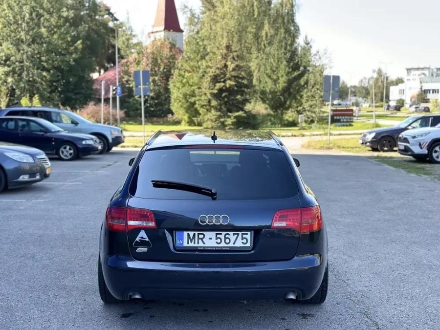 Black Audi A6 2007 in Riga, with an engine capacity of 3.00 L and mileage of 313 thousand km for 3990 €, photo 8 on AUTOMOTO.COM.LV
