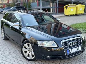 Black Audi A6 2007 in Riga, with an engine capacity of 3.00 L and mileage of 412 thousand km for 3690 €, photo  on AUTOMOTO.COM.LV