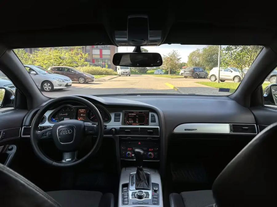 Black Audi A6 2007 in Riga, with an engine capacity of 3.00 L and mileage of 412 thousand km for 3690 €, photo 15 on AUTOMOTO.COM.LV