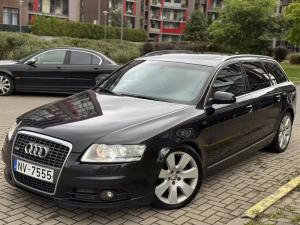Black Audi A6 2007 in Riga, with an engine capacity of 3.00 L and mileage of 309 thousand km for 3990 €, photo  on AUTOMOTO.COM.LV