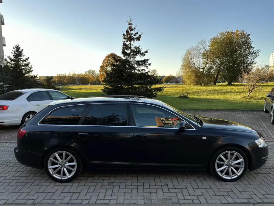 Black Audi A6 2007 in Riga, with an engine capacity of 3.00 L and mileage of 304 thousand km for 4490 €, photo 6 on AUTOMOTO.COM.LV