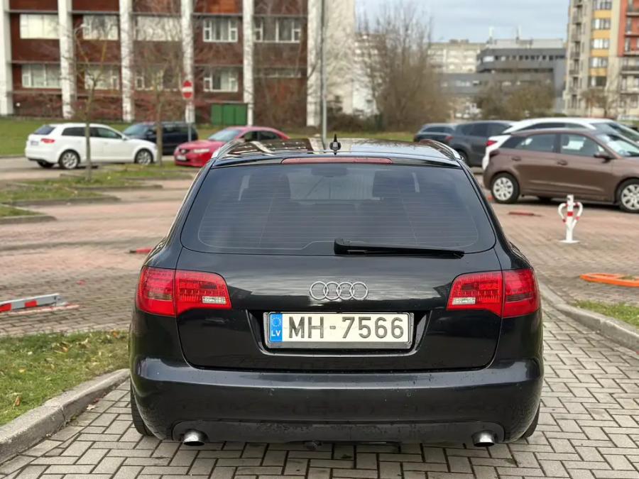 Black Audi A6 2007 in Riga, with an engine capacity of 3.00 L and mileage of 304 thousand km for 4490 €, photo 7 on AUTOMOTO.COM.LV