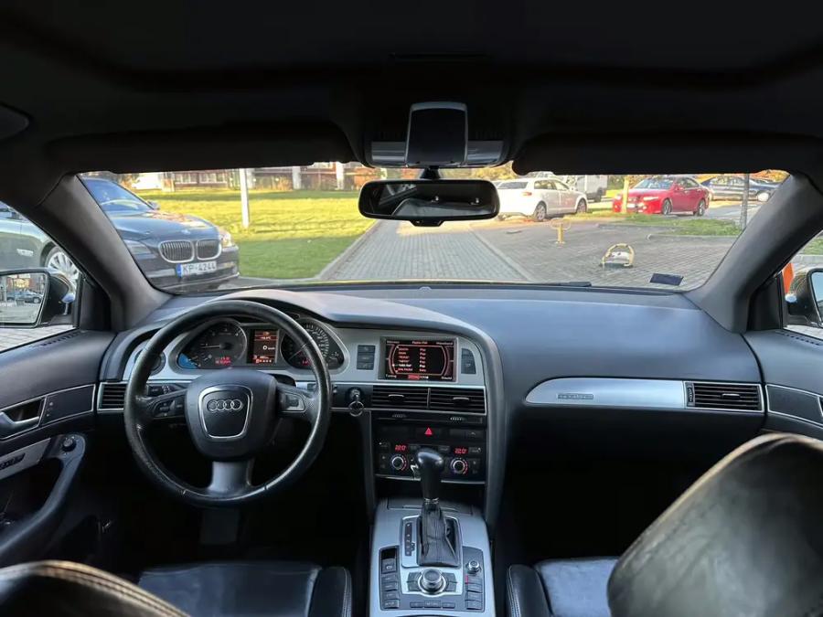 Black Audi A6 2007 in Riga, with an engine capacity of 3.00 L and mileage of 304 thousand km for 4490 €, photo 16 on AUTOMOTO.COM.LV