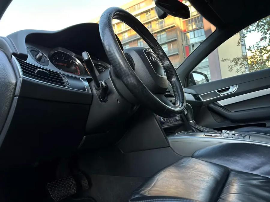 Black Audi A6 2007 in Riga, with an engine capacity of 3.00 L and mileage of 304 thousand km for 4490 €, photo 19 on AUTOMOTO.COM.LV