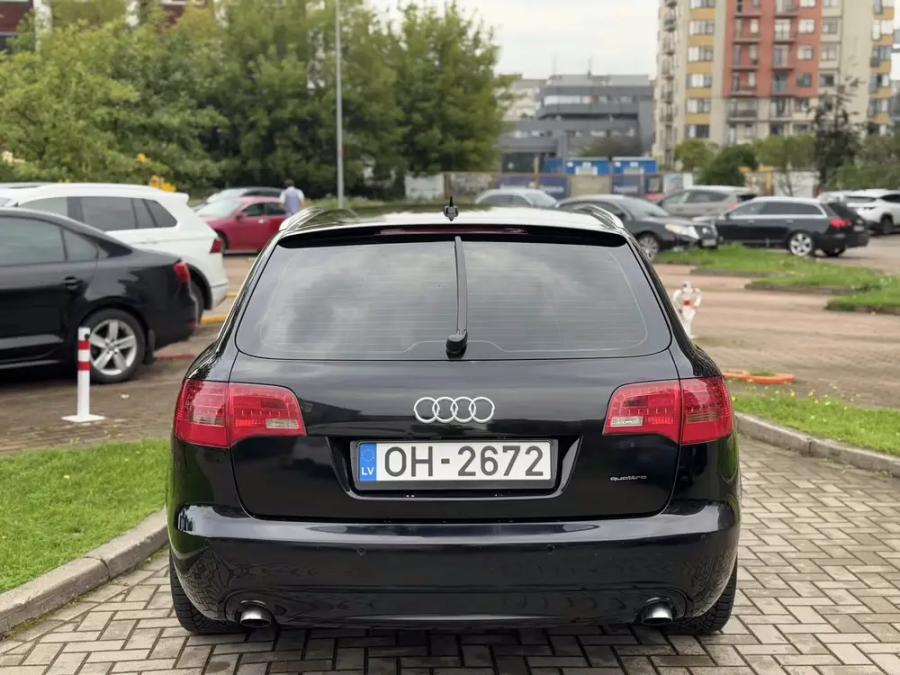 Black Audi A6 2007 in Riga, with an engine capacity of 3.00 L and mileage of 326 thousand km for 3190 €, photo 7 on AUTOMOTO.COM.LV