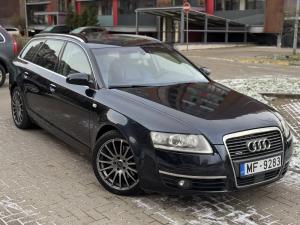 Black Audi A6 2007 in Riga, with an engine capacity of 3.00 L and mileage of 302 thousand km for 3990 €, photo  on AUTOMOTO.COM.LV