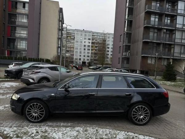 Black Audi A6 2007 in Riga, with an engine capacity of 3.00 L and mileage of 302 thousand km for 3990 €, photo 3 on AUTOMOTO.COM.LV