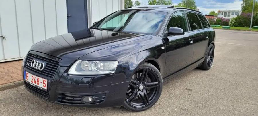 Black Audi A6 2007 in Riga, with an engine capacity of 3.00 L and mileage of 248 thousand km for 6900 €, photo 3 on AUTOMOTO.COM.LV