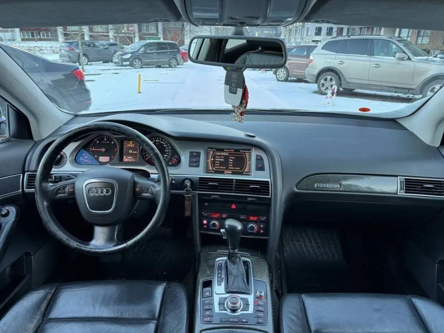 Black Audi A6 2007 in Riga, with an engine capacity of 3.00 L and mileage of 345 thousand km for 3990 €, photo 11 on AUTOMOTO.COM.LV