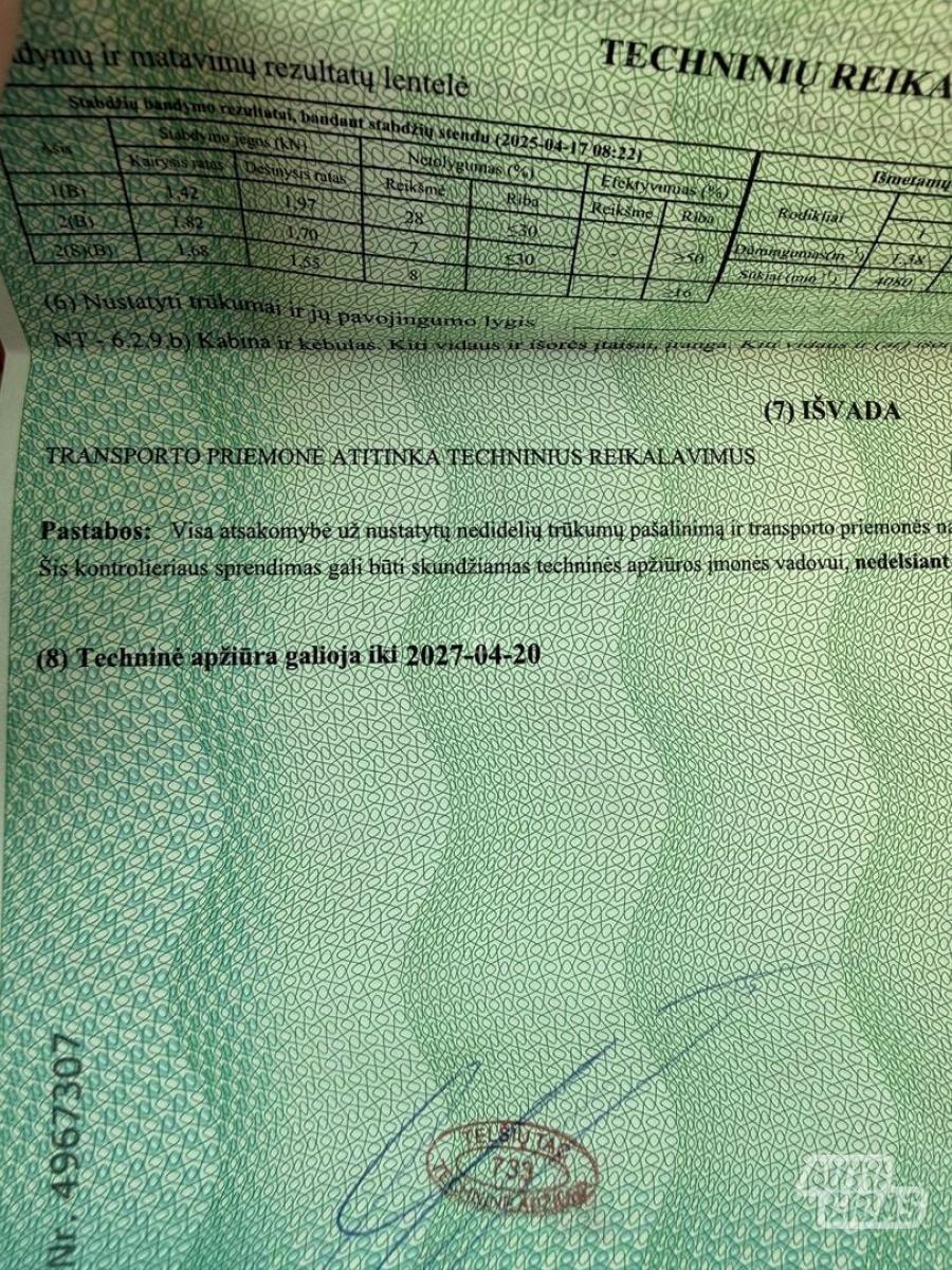 Черный Ауди А6 2007 в Мажейкяй, объемом двигателя 2.70 л и пробегом 390 тыс. км за 1700 €, фото 16 на AUTOMOTO.COM.LV