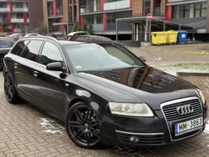 Melns Audi A6 2007 Rīga, ar dzinēja tilpumu 3.00 L un nobraukumu 398 tūkst. km par 3990 €, foto  vietnē AUTOMOTO.COM.LV