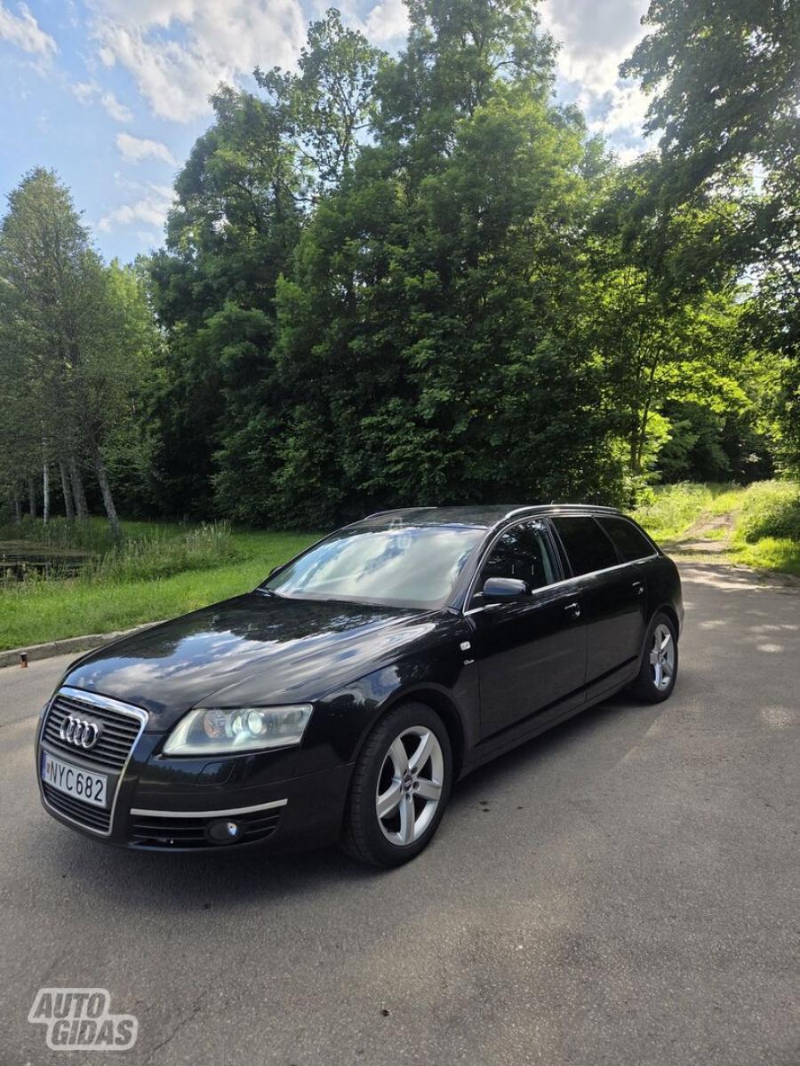 Black Audi A6 2007 in Kaisiadorys, with an engine capacity of 2.00 L and mileage of 378 thousand km for 2900 €, photo 1 on AUTOMOTO.COM.LV