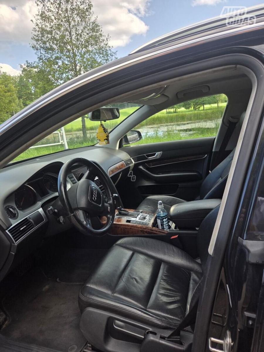 Black Audi A6 2007 in Kaisiadorys, with an engine capacity of 2.00 L and mileage of 378 thousand km for 2900 €, photo 13 on AUTOMOTO.COM.LV